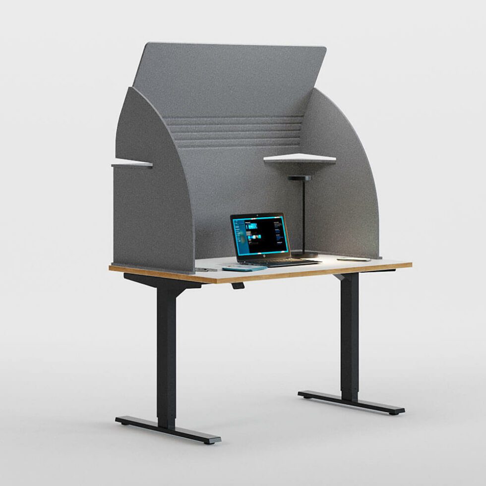 Hoody Cove Soundproof Cubicle | Ezobord